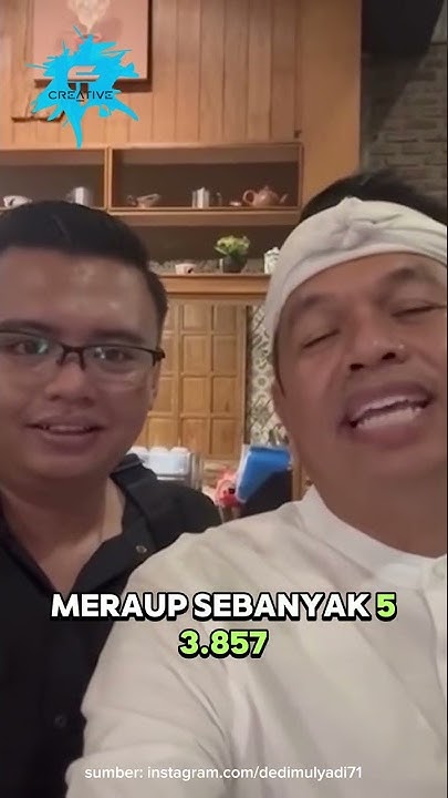 Dedi Mulyadi Senyum Semringah 'Mujur' Pilkada Jabar, Anne Ratna Mustika Gigit Jari - YouTube