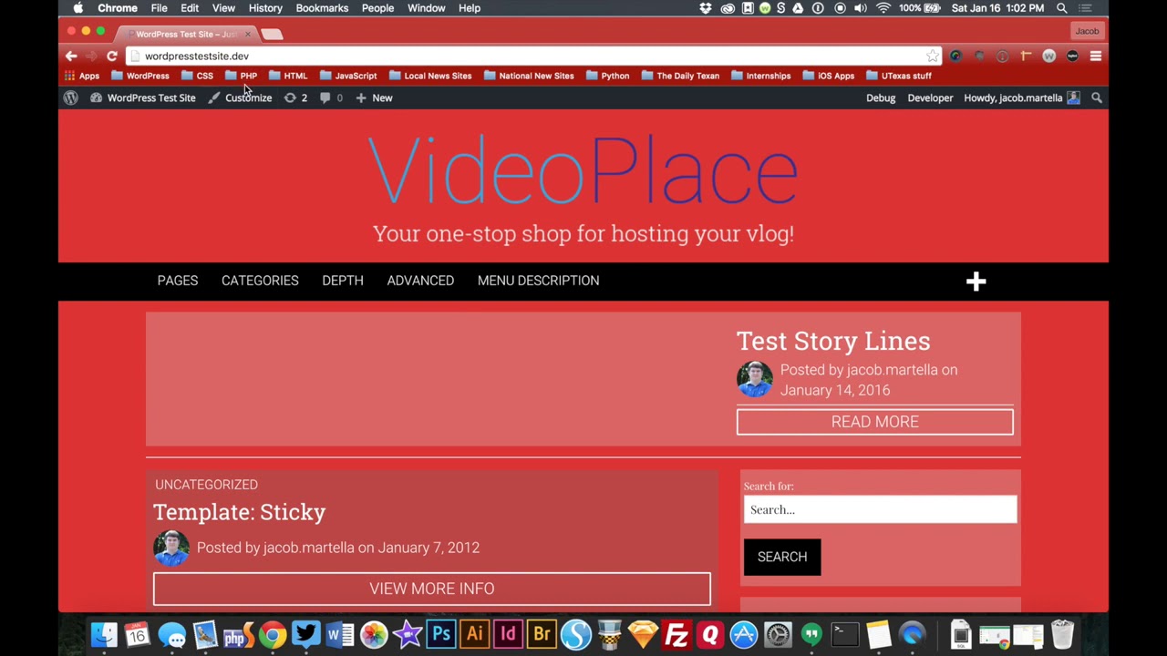VideoPlace Demo Setting Up VideoPlace - YouTube