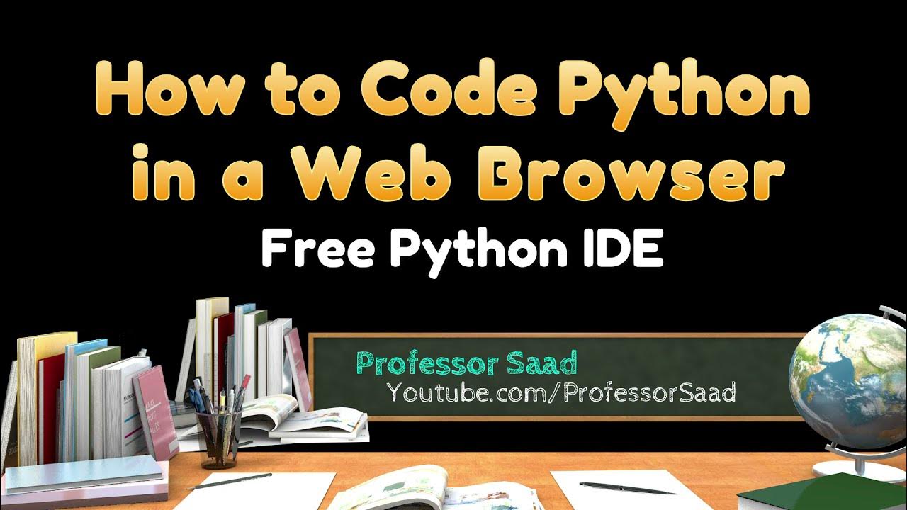 Python IDE in a Web Browser | Web Browser Based Python Programming IDE ...