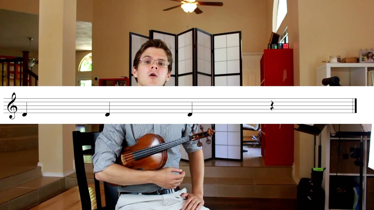 Reading the Sheet Music for Hello World. - YouTube
