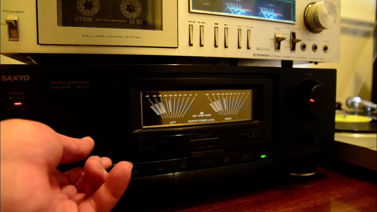 Sanyo JA 8300 - YouTube