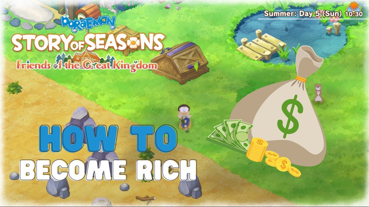 HOW TO BECOME RICH $$$ - DORAEMON STORY OF SEASONS: Friends of the ...