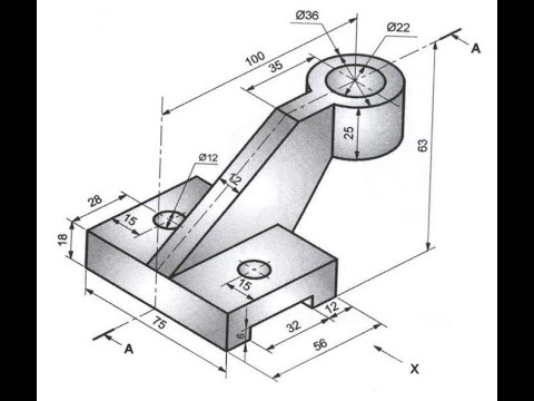 Drawing Sheet 4, Q 4 [Orthographic Drawing Explained] - YouTube