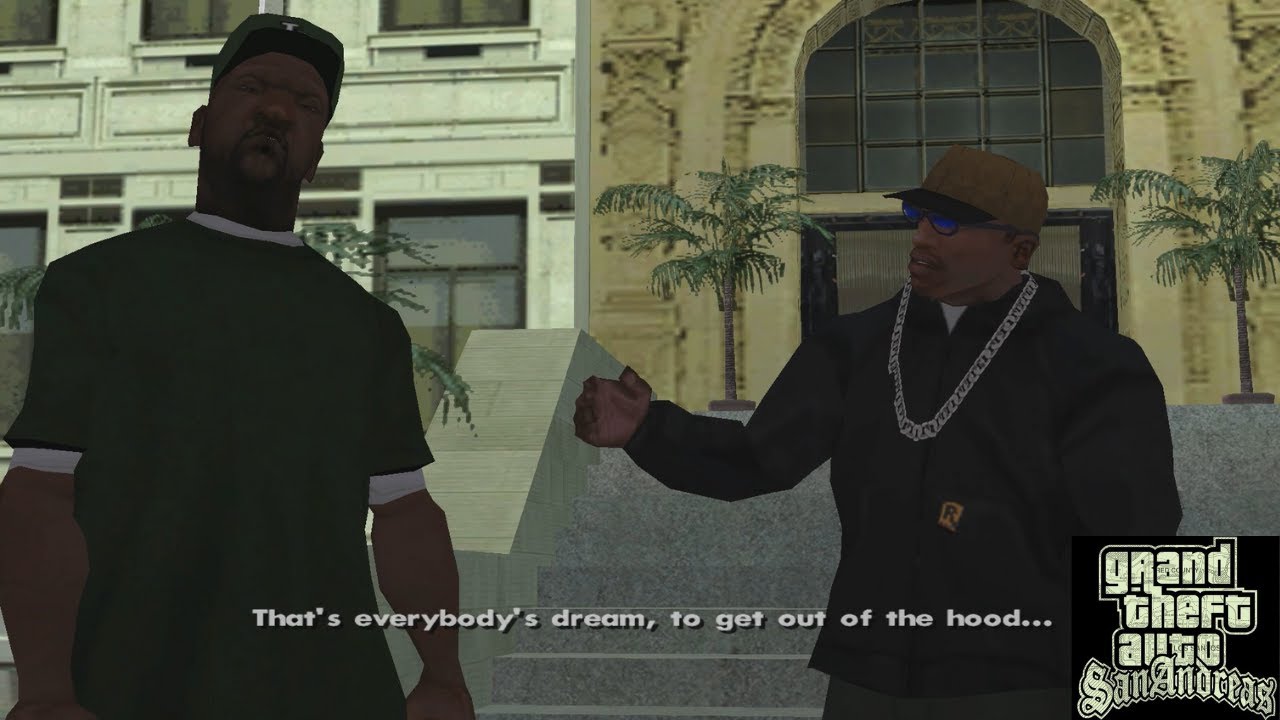 CJ vs NAVY! CJ and SWEET TAKE BACK GROVE STREET! Grand Theft Auto San ...
