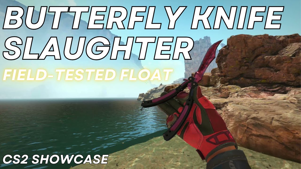 Butterfly Knife Slaughter (Field-Tested) | CS2 Skin Showcase #1138 ...
