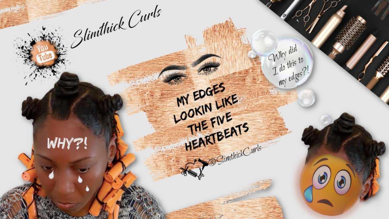 😢Bantu Knots & Edges Gone Wrong!!! 🤦🏾‍♀️Bantu Knot Twist and Curl with ...