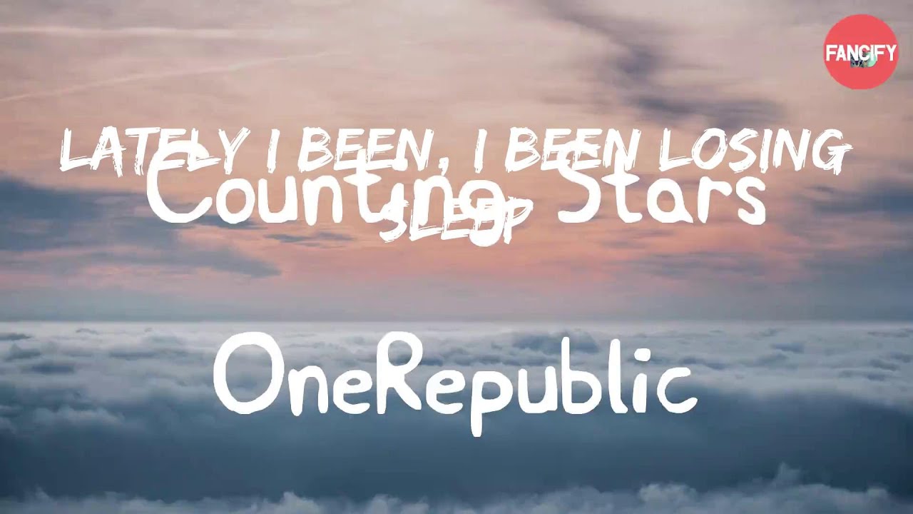 OneRepublic - Counting Stars (Lyric Video) - YouTube