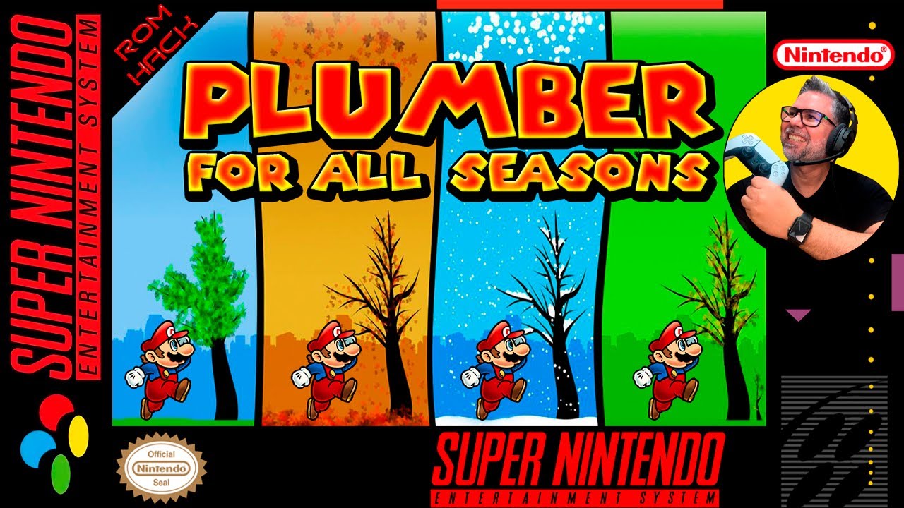 SUPER MARIO WORLD HACK - A Plumber For All Seasons BEST GAME - YouTube