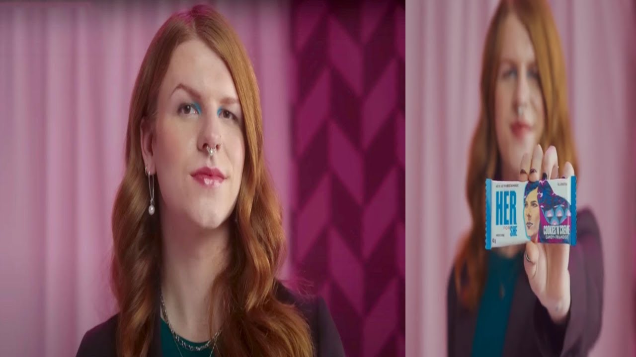 Trans Chocolate | Hershey's Canada/The Daily Wire - YouTube