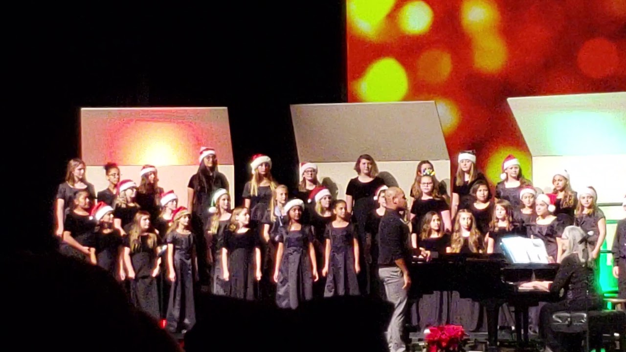 Morgan's Holiday Choir Performance- #2 - YouTube