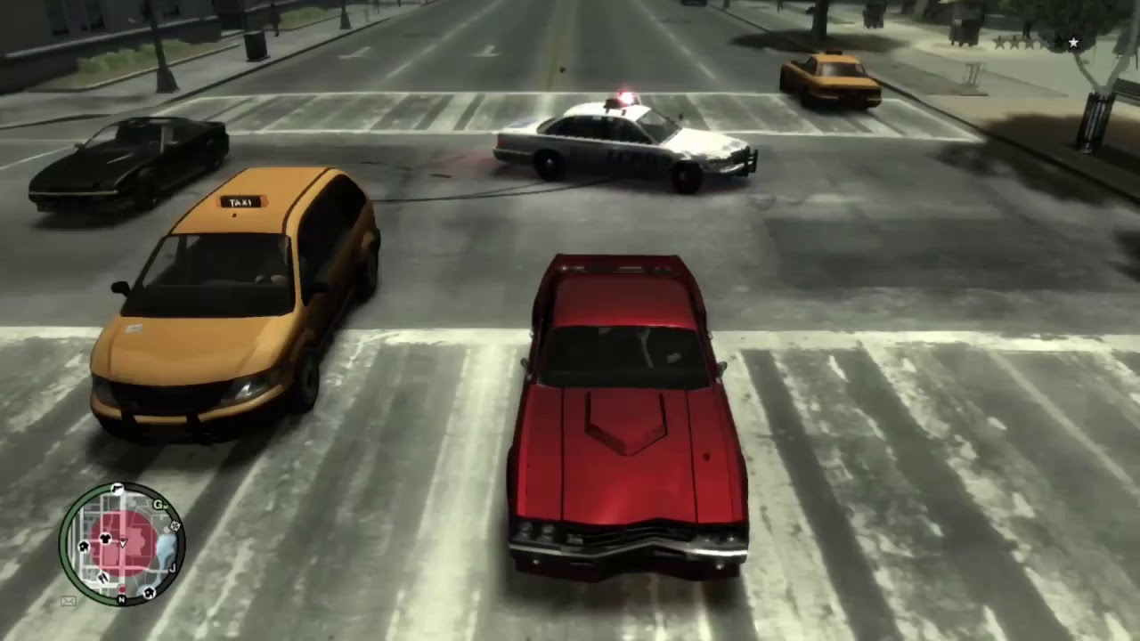 Grand Theft Auto 4 vs 5 game play - YouTube