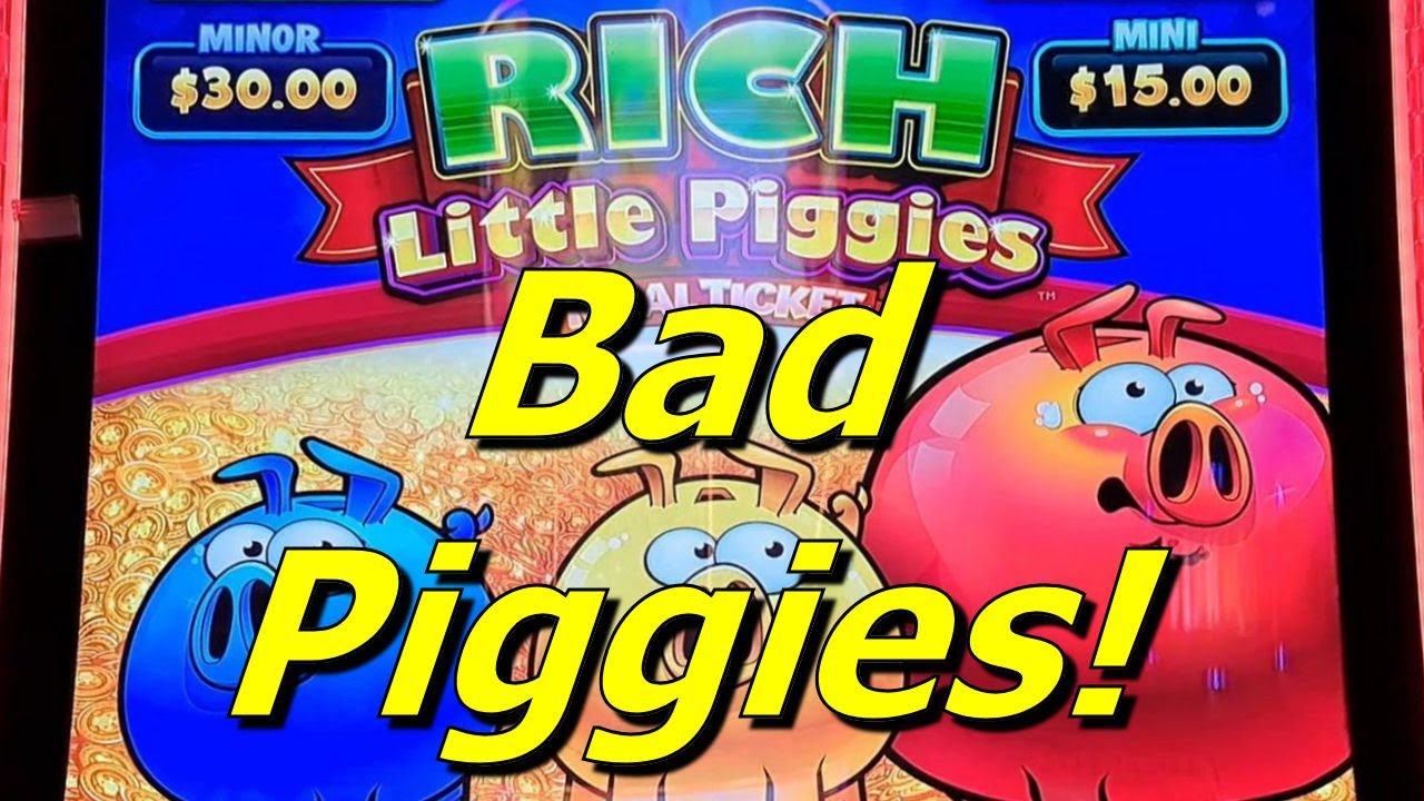 Sometimes Good Piggies, sometimes BAD PIGGIES! Rich Little Piggies Meal ...
