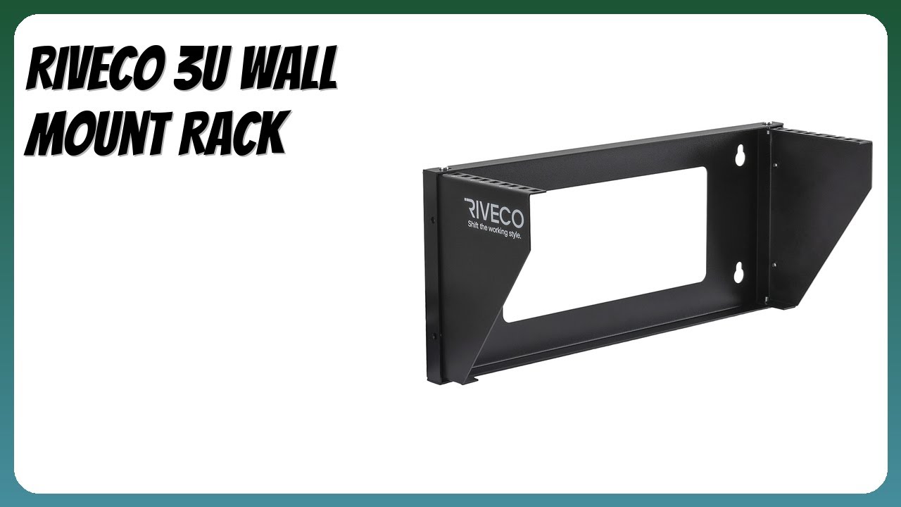 REVIEW (2026): RIVECO 3U Wall Mount Rack. Features - YouTube