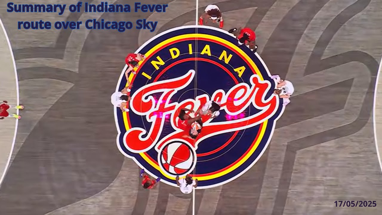 Summary of the Indiana Fever's rout over the Chicago Sky - YouTube
