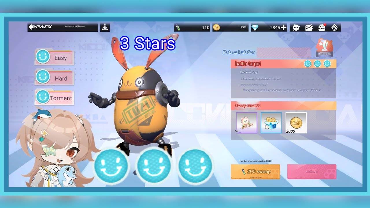 Figure Fantasy ~ Immersive Experiment (2) Data Calculation (Easy, Hard ...