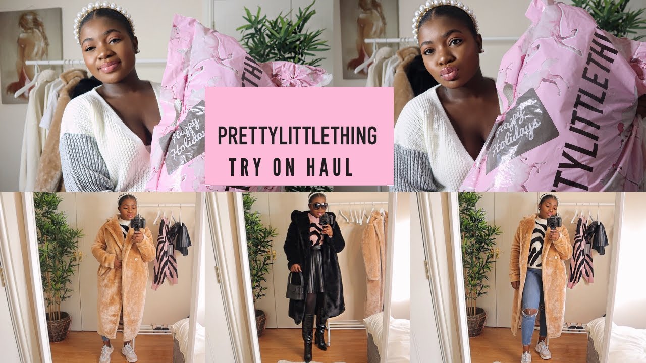 HUGE PRETTY LITTLE THING TRY ON HAUL 2019 - YouTube