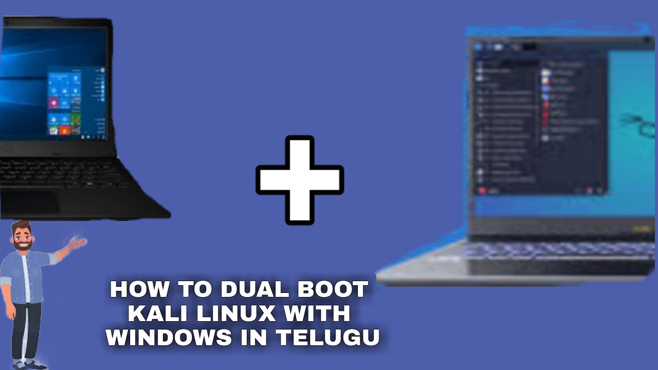 How to do dual boot kali linux and windows in one pc - YouTube