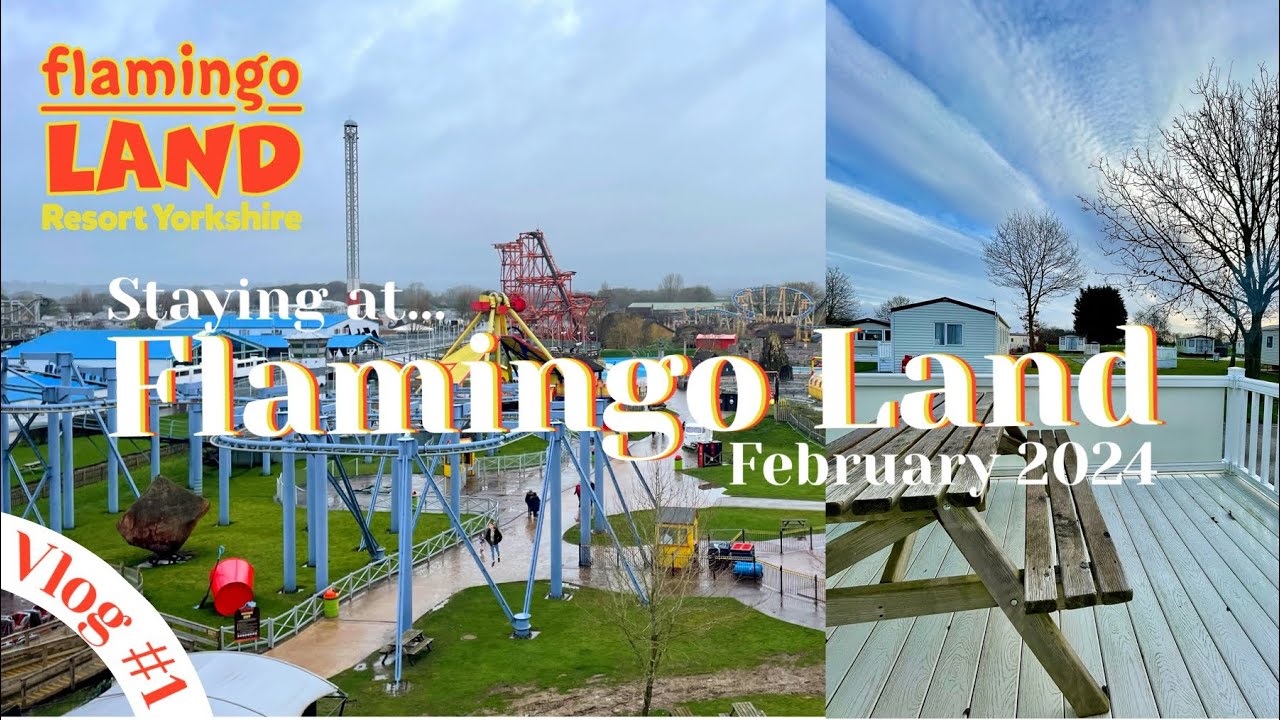 Staying at FLAMINGO LAND RESORT in a lodge ~ February 2024 ~ Vlog No.1 ...