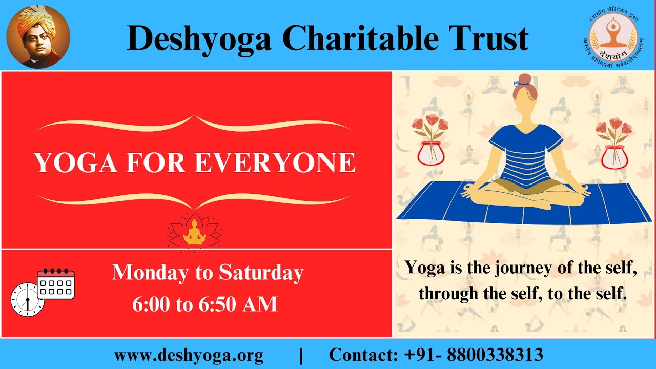 25 SEPT 23 I YOGA FOR EVERYONE I FLEXIBILITY & STRETCHING - YouTube