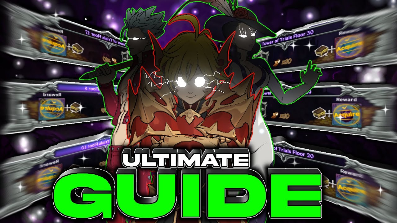 THE ULTIMATE TOWER OF TRIALS GUIDE!!! NEW TEAMS, MORE STRATS, EASY ...