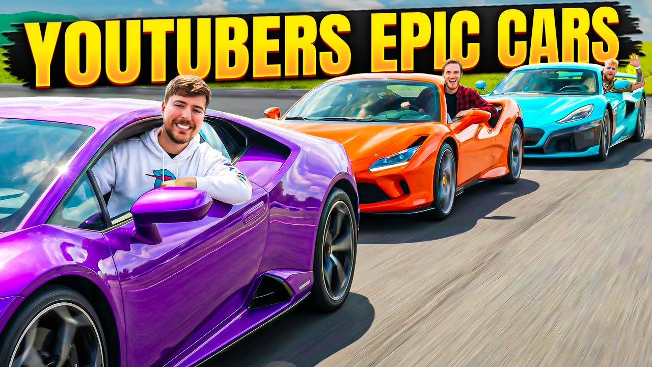 Top YouTubers and Their INSANE Car Collections (Ranked!) - YouTube