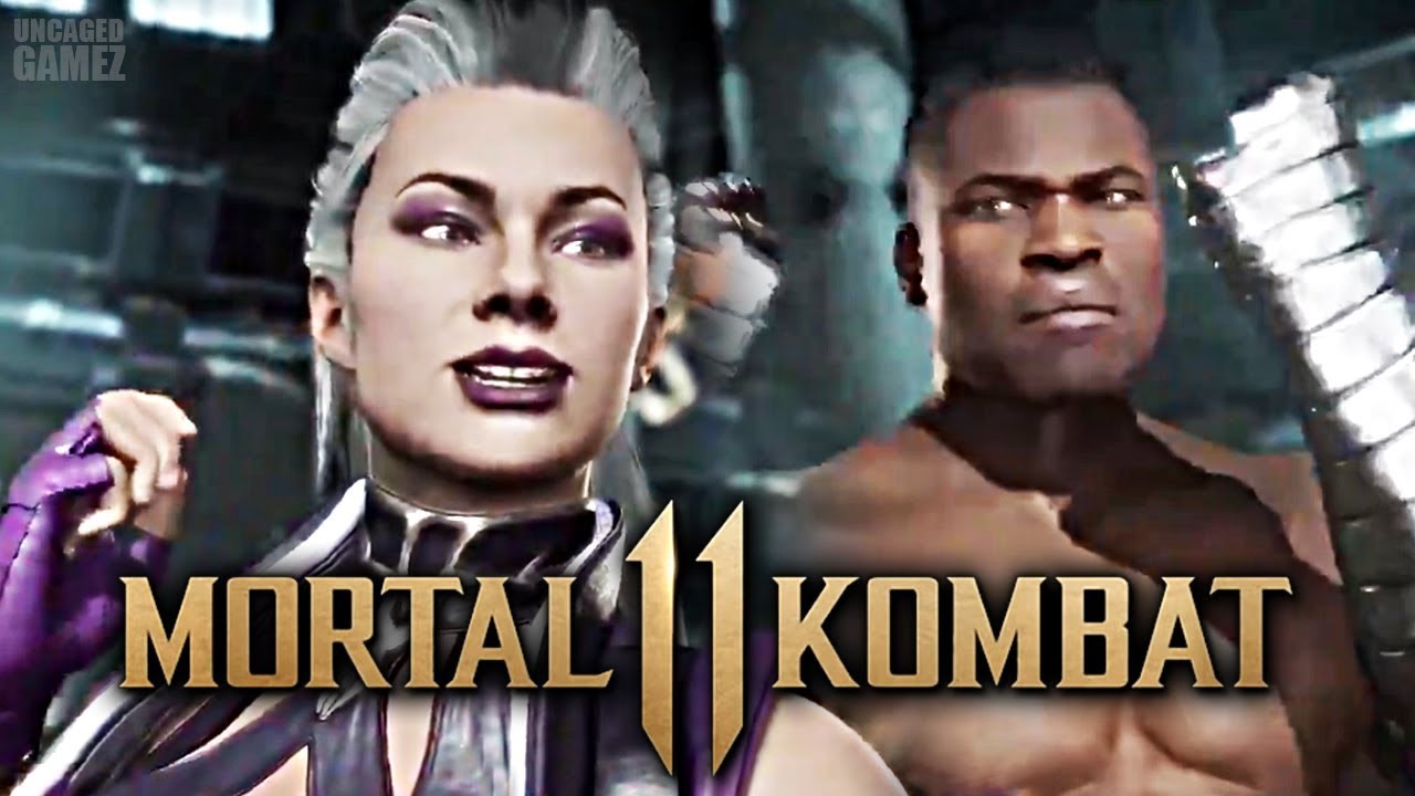 Mortal Kombat 11 - NEW Sindel Intros With Jax!! - YouTube