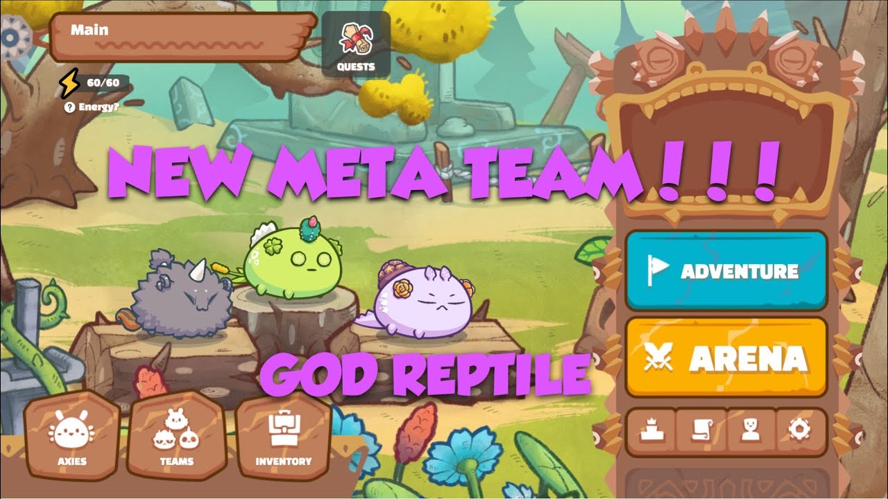 GOD REPTILE NEW META | Axie Infinity - YouTube