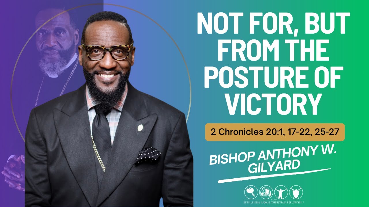 Not For, But From The Posture Of Victory - YouTube