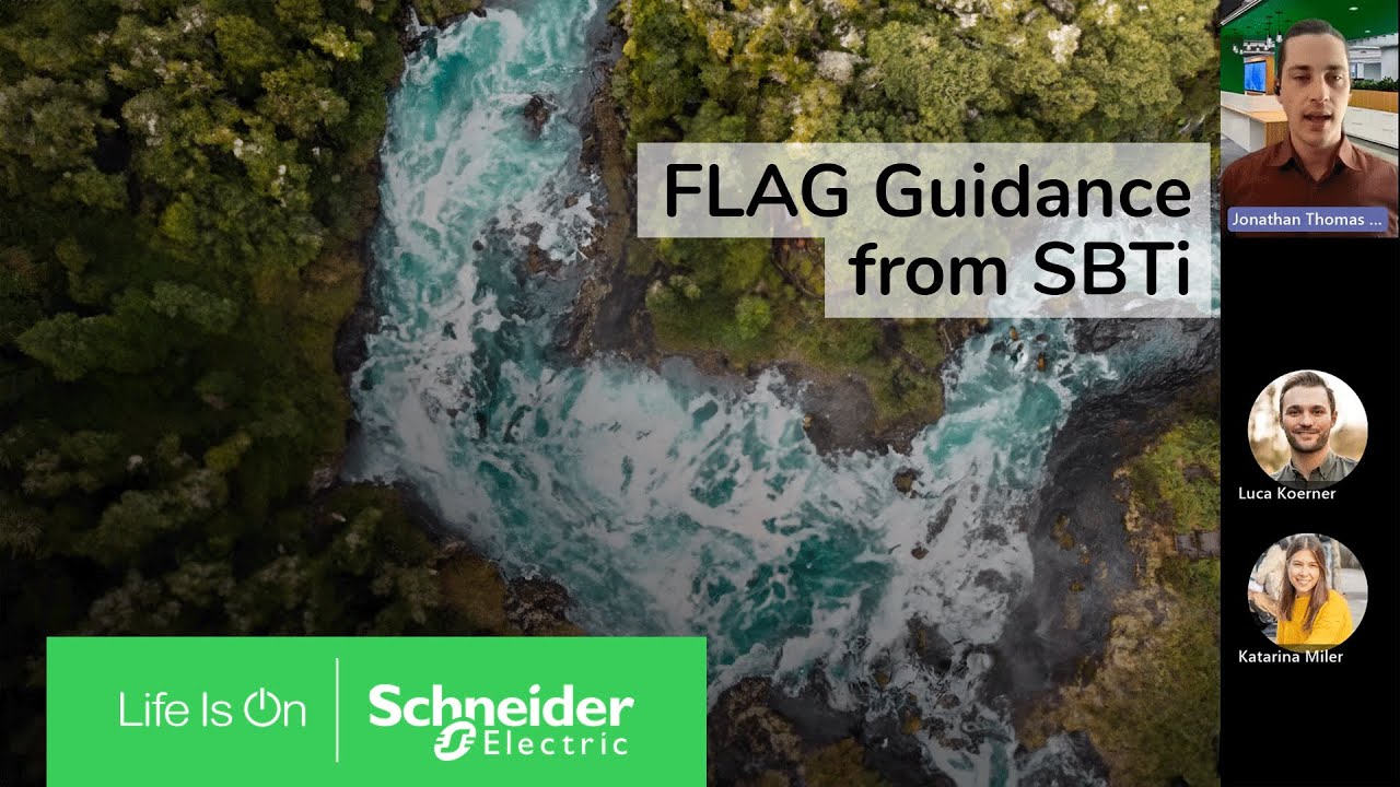 The new FLAG guidance from SBTi - The who, what and when | Schneider Electric - YouTube