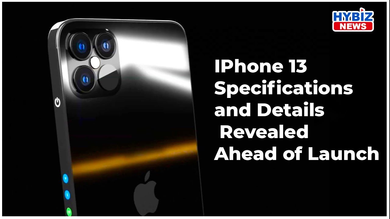 IPhone I3 Specifications and Details Revealed ahead of Launch || Hybiz ...