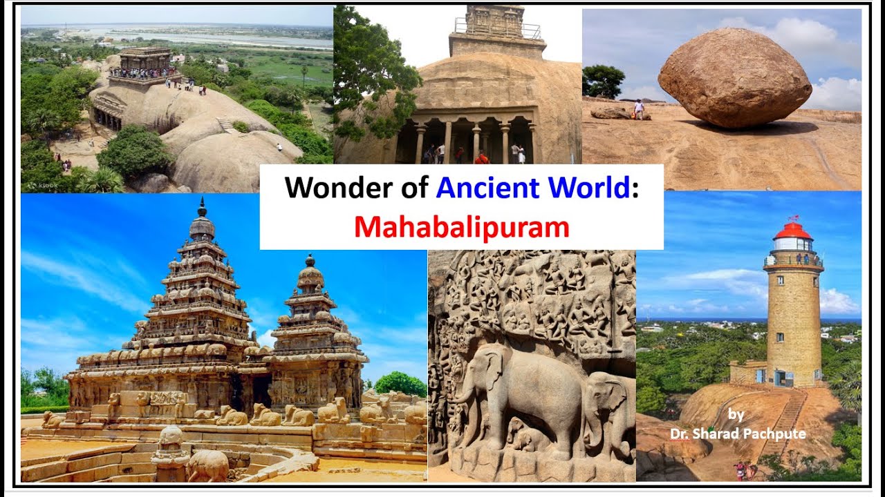 Mahabalipuram, UNESCO Heritage Site: Shore Temple, Five Ratha ...