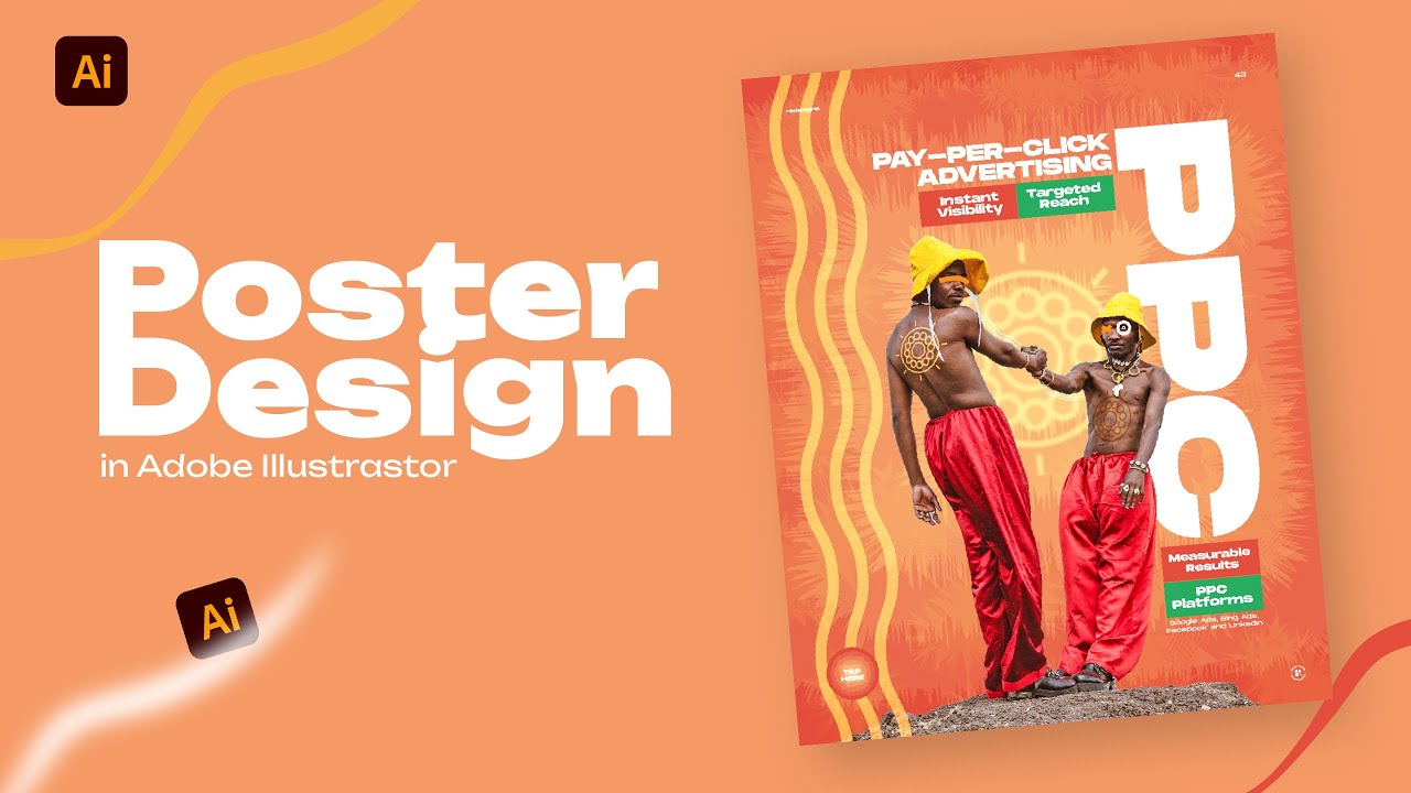 Follow Along: Epic Adobe Illustrator Poster Design Tutorial: Create Your Own Dynamic Background ...