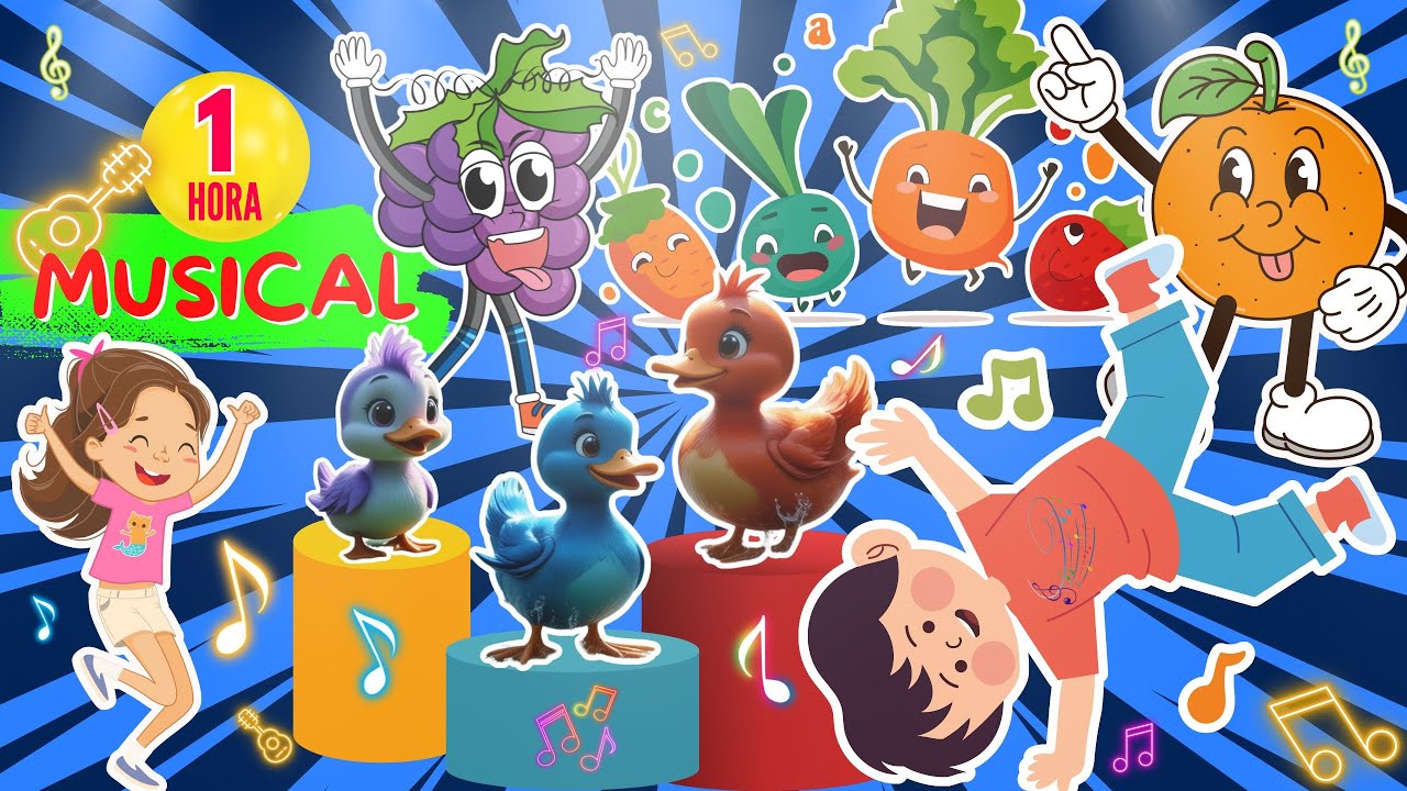 Música educativa Infantil - 1 Hora de Músicas para as crianças ...