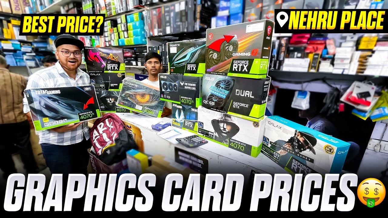 Graphics card prices in Nehru Place New Delhi | GPU PRICES - YouTube
