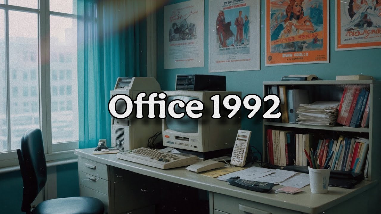 1992 Daylight Office Work // 𝙽𝚘𝚜𝚝𝚊𝚕𝚐𝚒𝚌 𝙾𝚏𝚏𝚒𝚌𝚎𝚠𝚊𝚟𝚎 ~ 𝚂𝚎𝚛𝚎𝚗𝚎 𝚆𝚘𝚛𝚔𝚜𝚝𝚊𝚝𝚒𝚘𝚗 ...