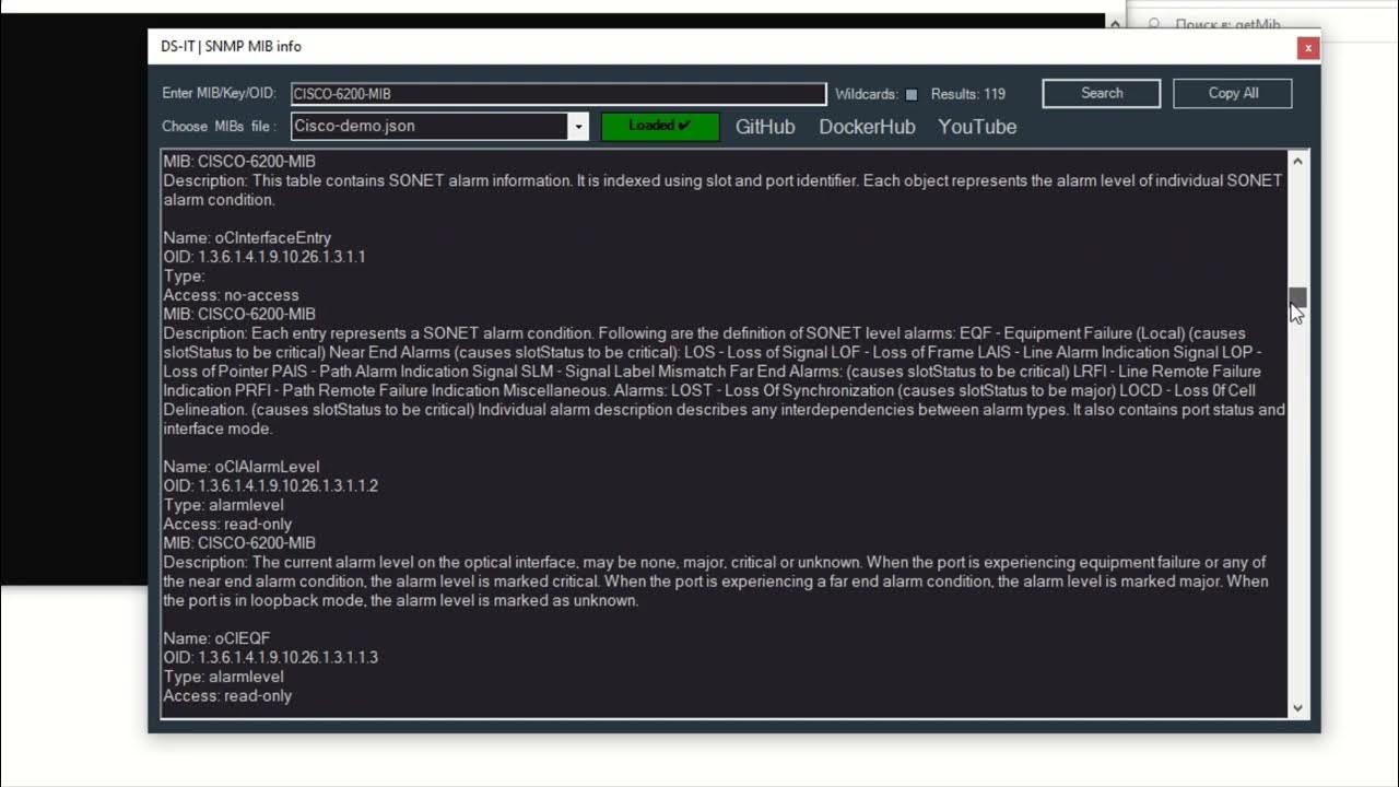 How to use getMIB SNMP Info | PowerShell / SNMP / Zabbix / JSON - YouTube
