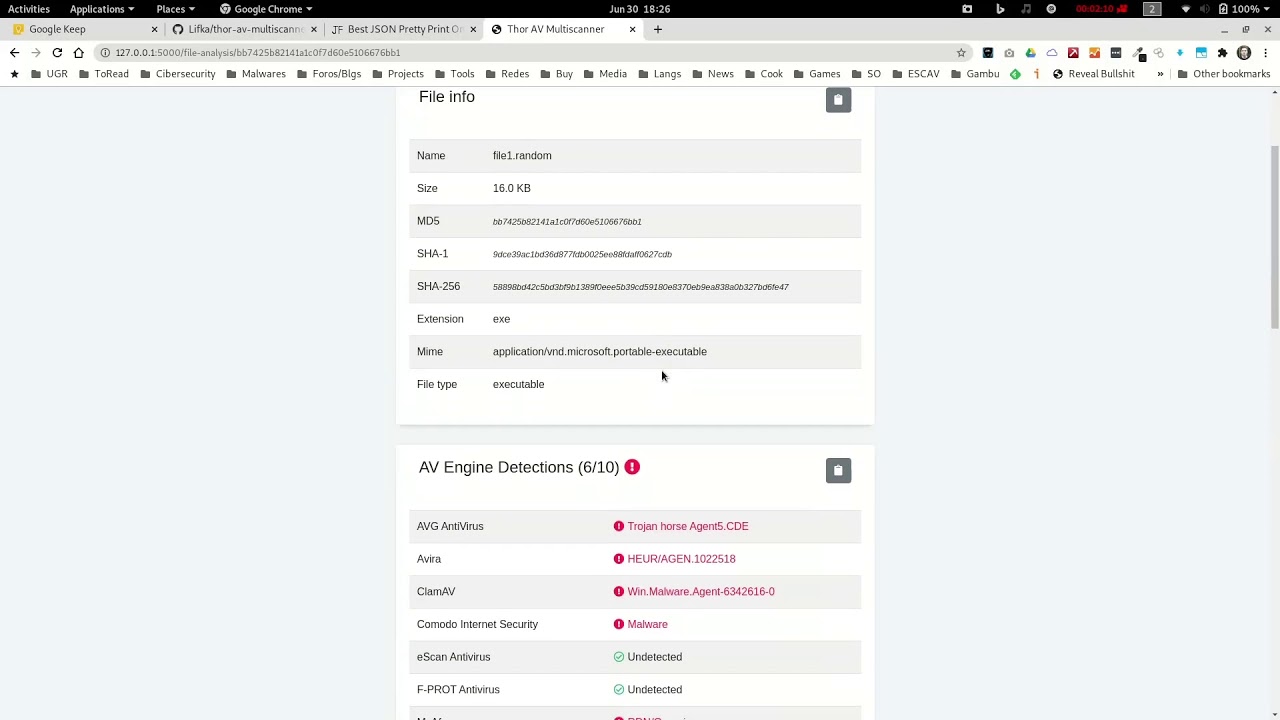 Thor AV Multiscanner - Demo - YouTube