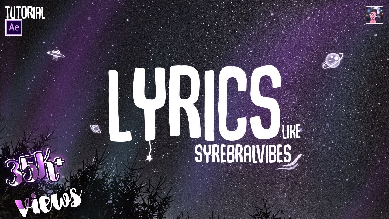 After Effects Tutorial: Lyrics Videos For Songs | Arsacre| 2020 - YouTube