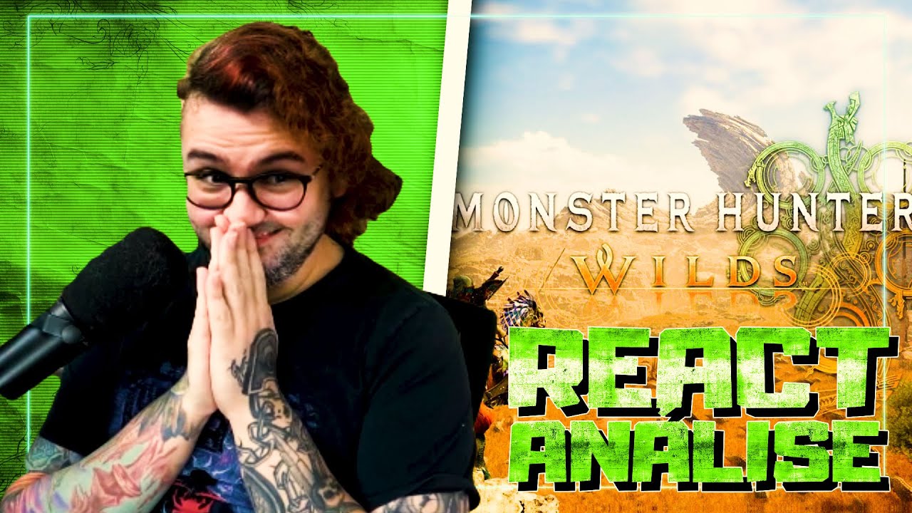 REACT E ANALISE; EU QUEEEERO - Monster Hunter Wilds - YouTube