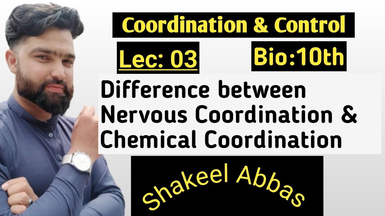 Difference b/w Nervous & Chemical Coordination| Coordination| 10th Bio ...