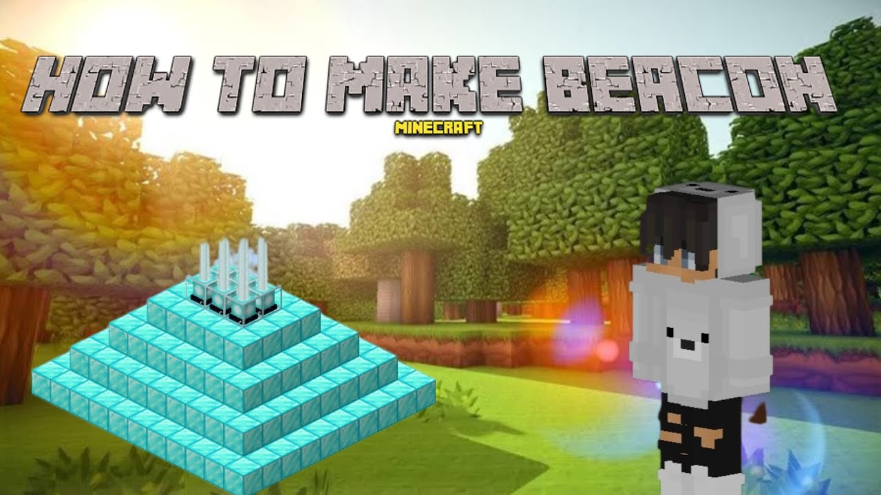 How to make beacon in minecraft 🤯 | full guideline| - YouTube
