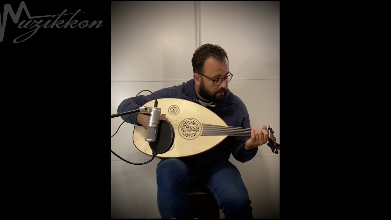 Muziikon Arabic Oud, 12 Strings Walnut - YouTube