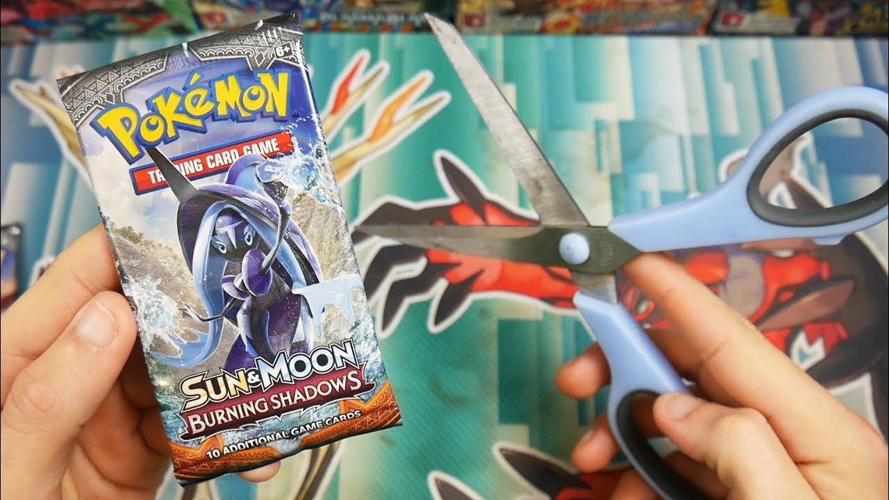 FLIP IT OR SNIP IT!! Pokemon Burning Shadows Booster Pack!! BRAND NEW ...