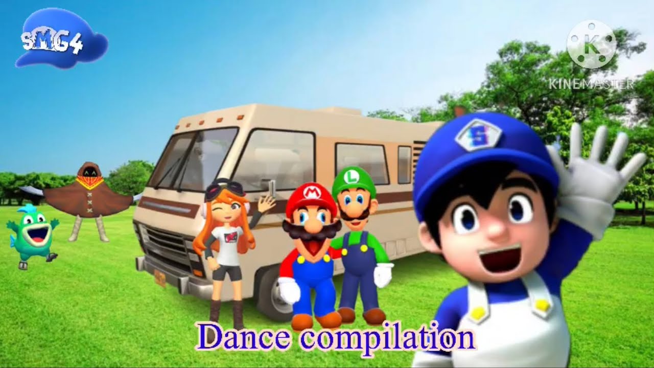 SMG4 season 13: dance 💃 compilation//GMOD before a surprise episode of ...