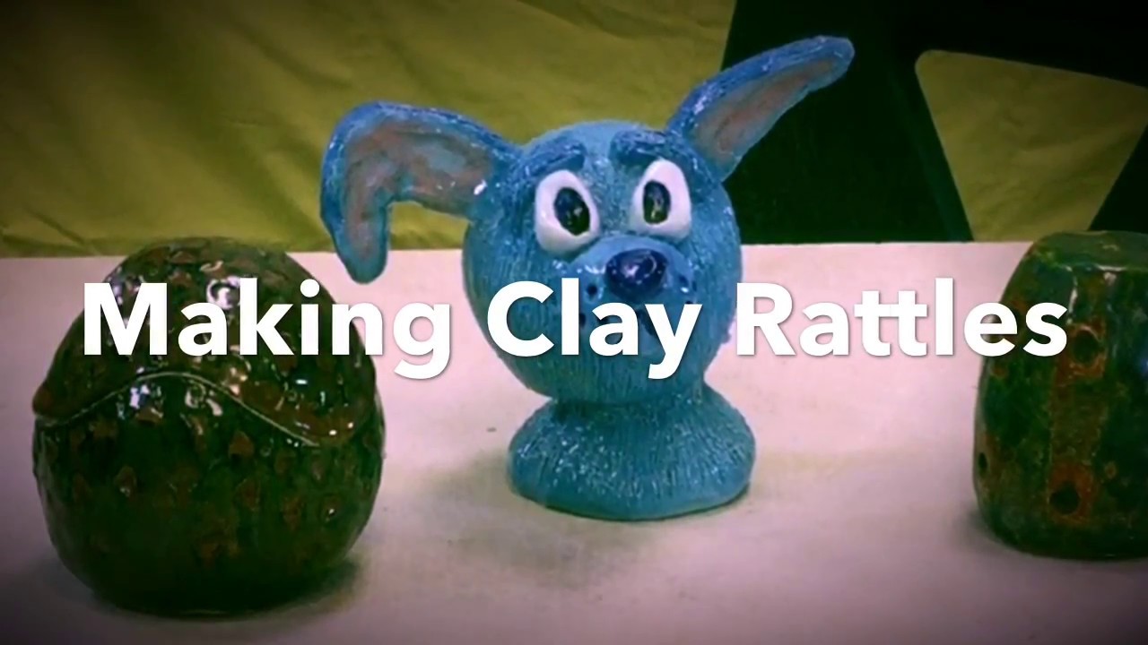 Making Ceramic Rattles - Lidded Containers and Animal Heads (part 1 ...