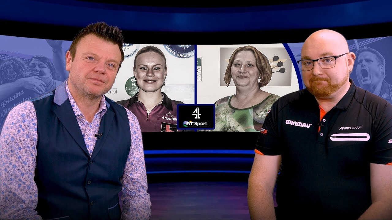 Anastasia Dobromyslova v Anca Zijlstra | Lakeside Ladies World Darts ...