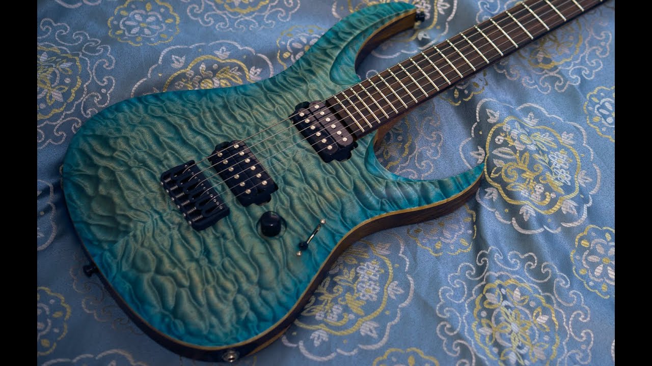 Tone Demo: RAN Guitars Crusher 6 / Lundgren M6 Pickups - YouTube