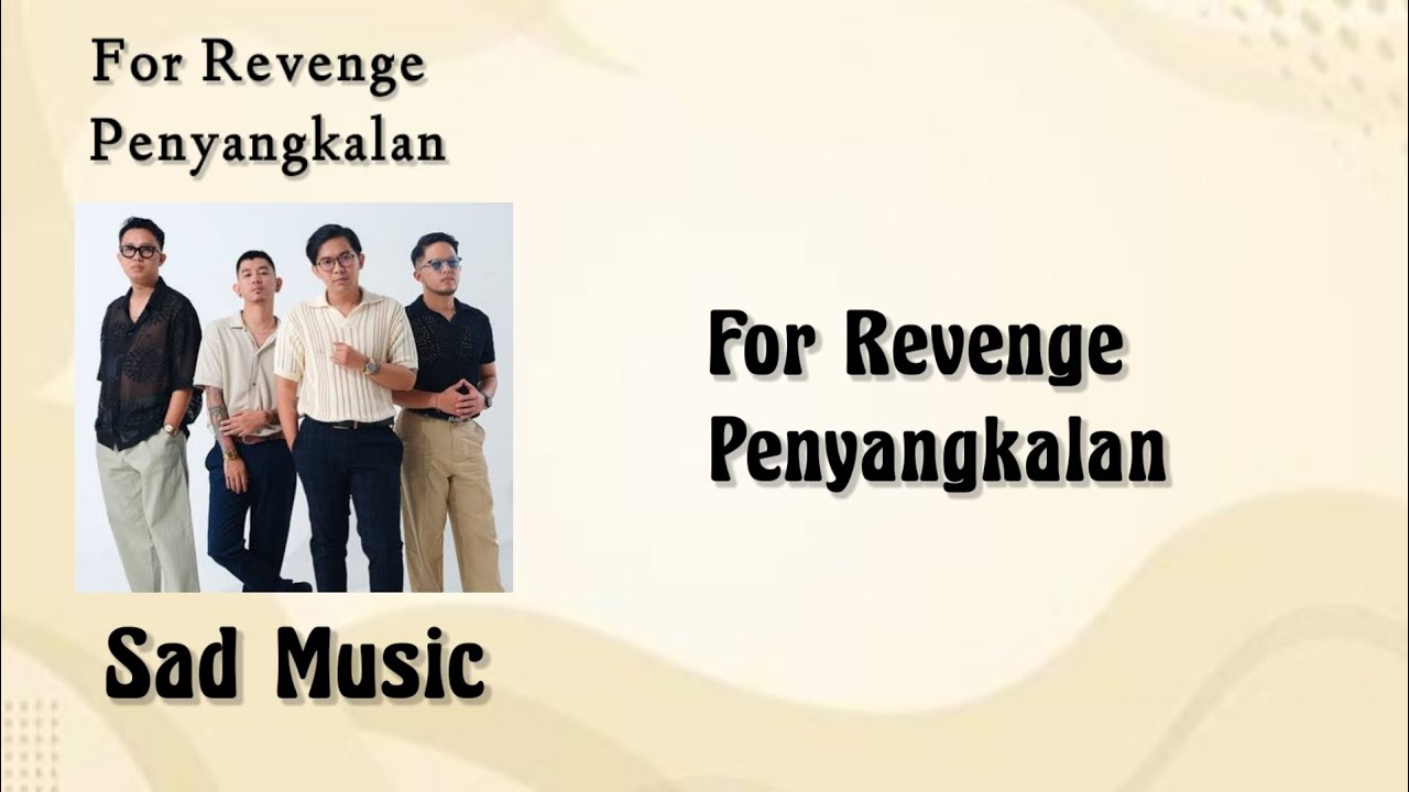Penyangkalan - For Revenge | Lirik Lagu - YouTube