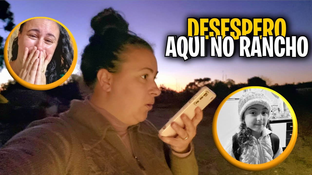 DESESPERO AQUI NO RANCHO LEVEI O MAIOR SUSTO😭||ESTAMOS A PROCURA DA ...
