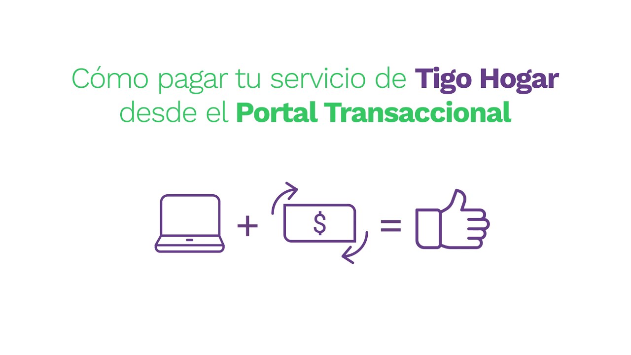 Tutorial - Pago de Tigo Hogar desde el Portal Transaccional - YouTube